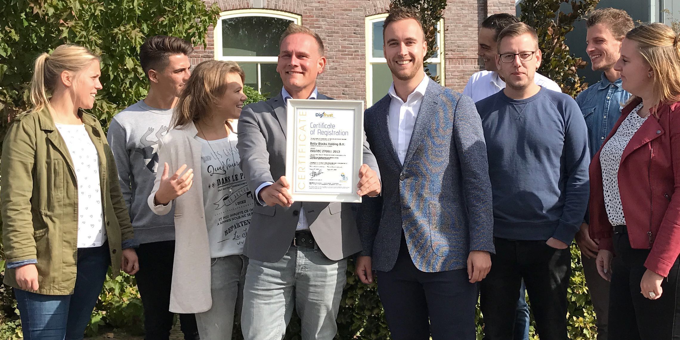 Betty Blocks first no-code platform ever to obtain ISO 27001 certification