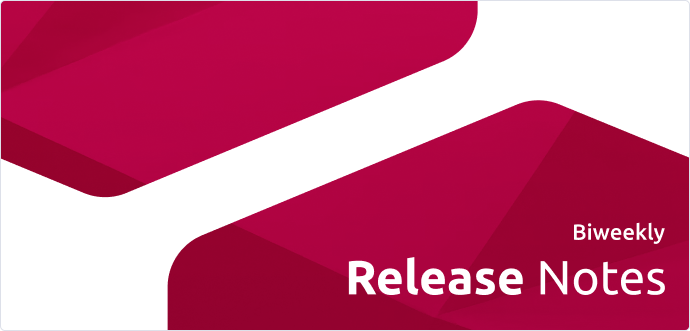 List of release notes - December 2023